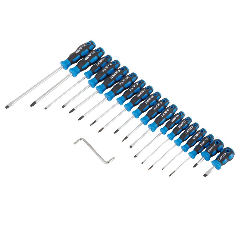 Soft Grip Screwdriver Set (19 Piece) – EXCELR8 Merchandise