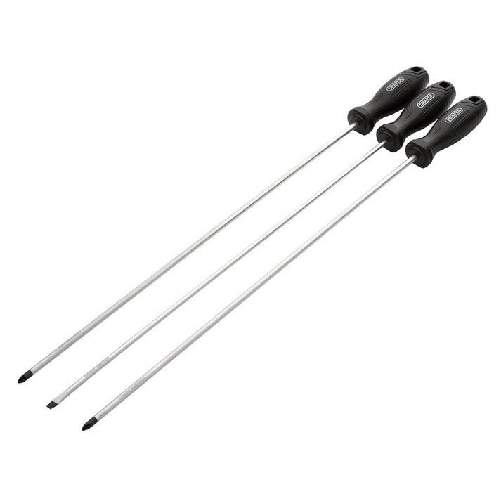 Long Reach Hard Grip Screwdriver Set (3 Piece) – EXCELR8 Merchandise
