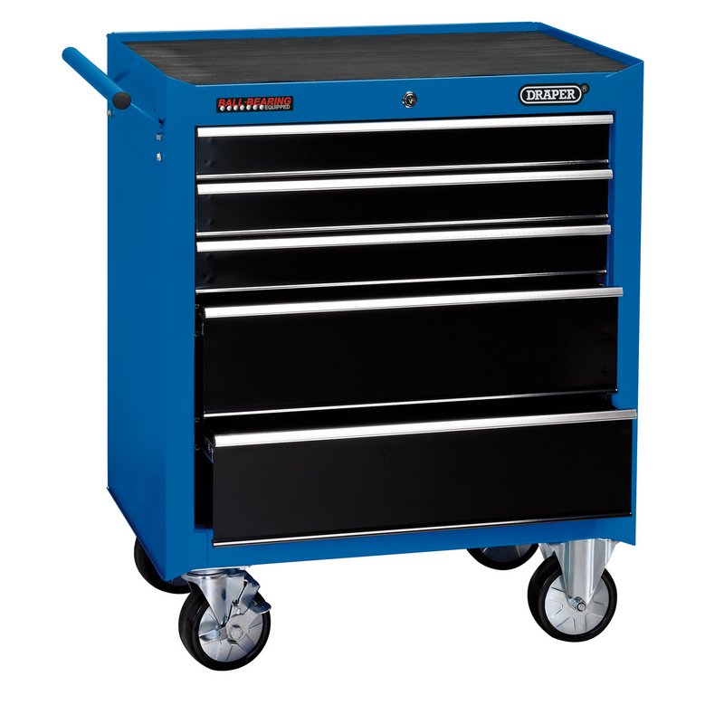 Roller Tool Cabinet, 5 Drawer, 26", Blue – EXCELR8 Merchandise
