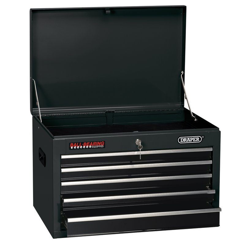 Tool Chest, 5 Drawer, 26", Black – EXCELR8 Merchandise