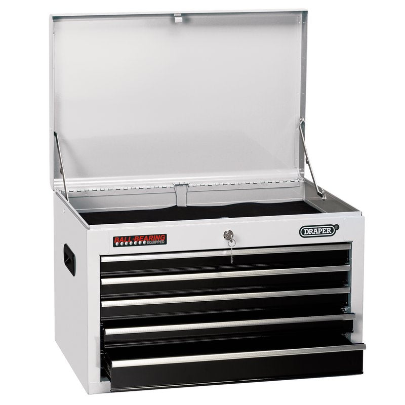 Tool Chest, 5 Drawer, 26", White – EXCELR8 Merchandise